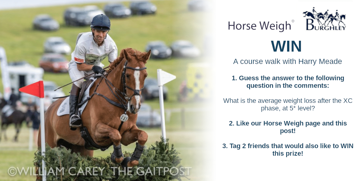 Our competition is back with Harry Meade Eventing - Horse Weigh