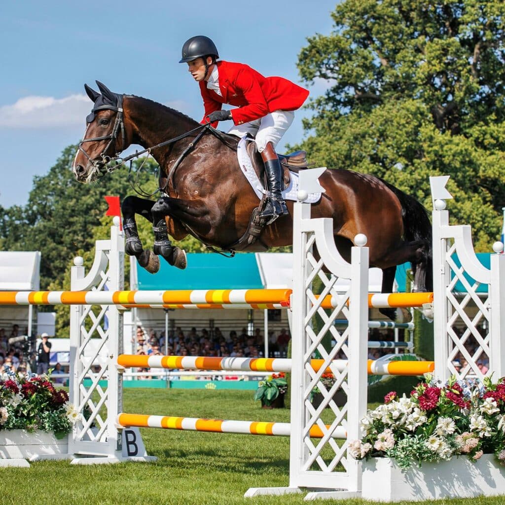 Harry Meade & Cavalier Crystal 3rd Burghley Horse Trials
