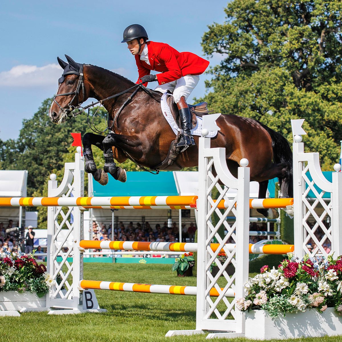 Harry Meade & Cavalier Crystal 3rd Burghley Horse Trials